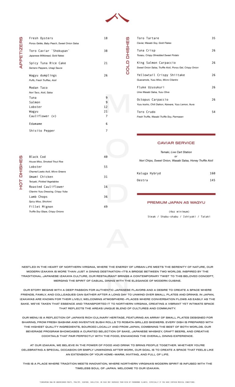 The Cuisine of Modan – Modan Restaurant