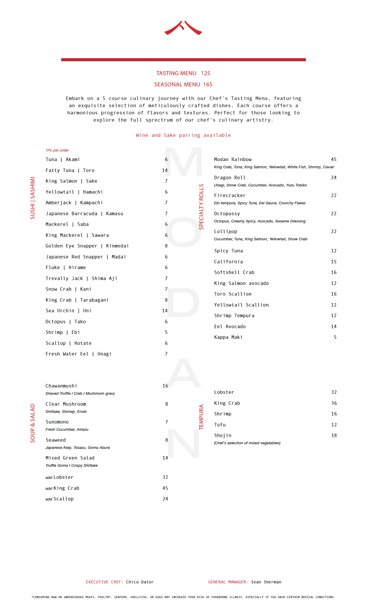 The Cuisine of Modan – Modan Restaurant